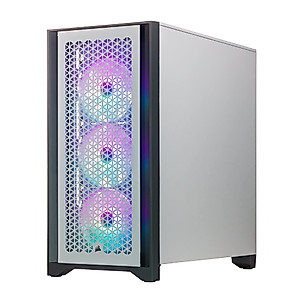 Velztorm Argentux Gaming Desktop PC (Intel i7-11700K 8-Core, 16GB DDR4, 1TB PCIe SSD + 2TB HDD (3.5), GeForce RTX 3070 Ti 8GB, 360mm AIO, RGB Fans, 750W PSU, AC WiFi, BT, Win10Home) VELZ0014