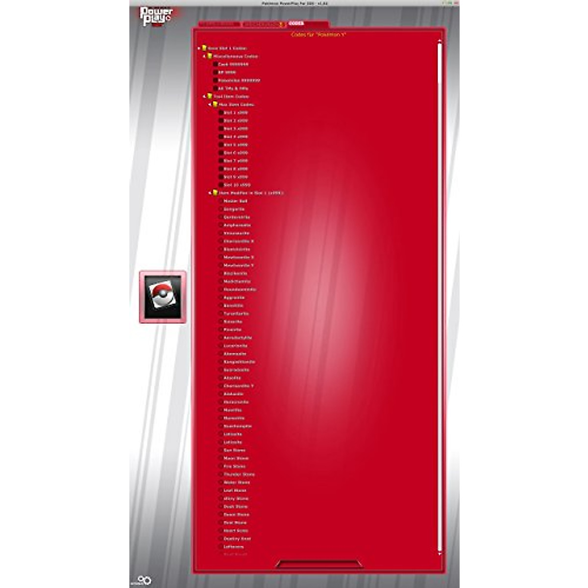 Datel PM23DS Action Replay Power Play Game Saves/Cheats for Pokemon X & Y with Unique User Customization (Nintendo 3DS/2DS)