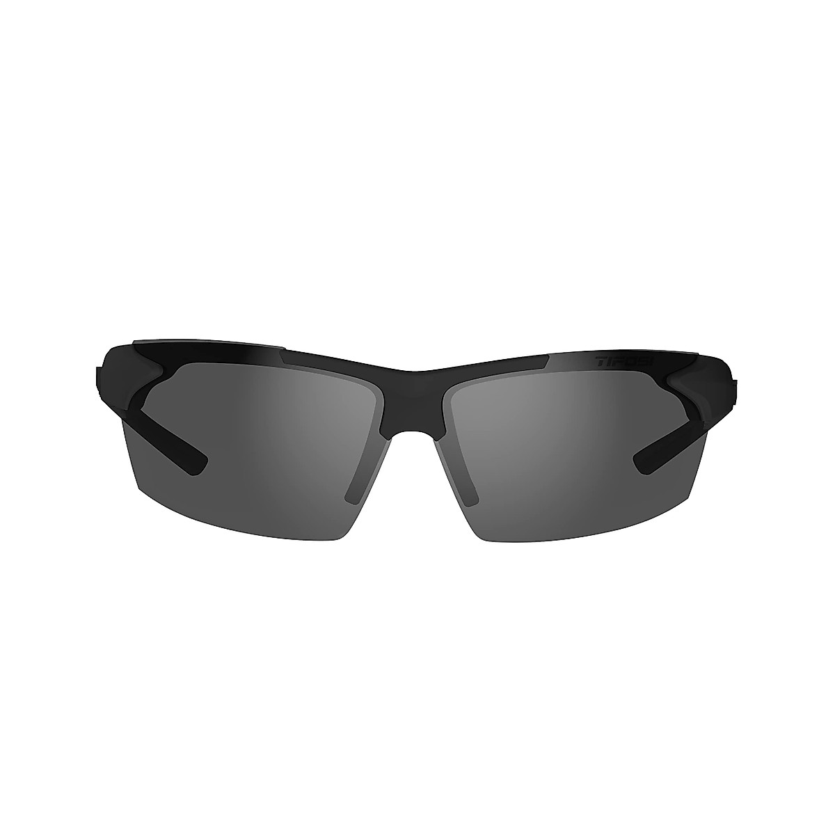 Tifosi Jet - Interchangeable Sport Sunglasses (Matte Black (Smoke/AC Red/Clear))
