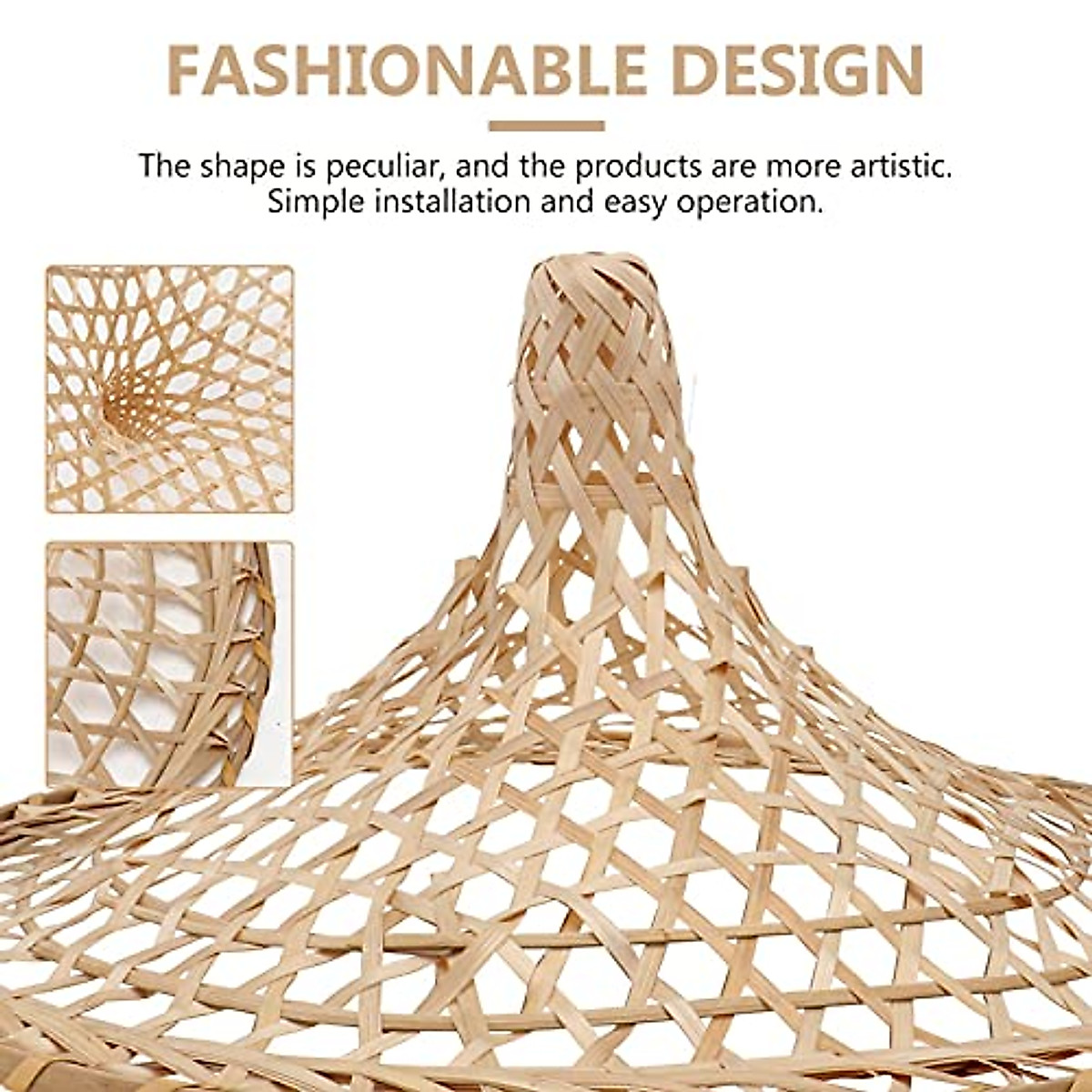 Uonlytech Floor Lamp Shade 2pcs Womens Sun Straw Hat Summer Beach Sun Hat Straw Beach Hat Womens Straw Panama Hat Straw Hat for Girl Women Rattan Lamp Shade