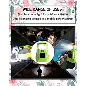 TPDL Portable Power Inverter Generator 150 Watt for Ryobi 18V Battery - Invert DC 18V to AC 110~120V Outlet with Dual USB 5V 2.4A Ports & LED Light - Modified Sine Wave Mobile Power Supply