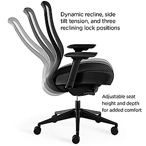 STAPLES 2722088 Ayalon Mesh and Fabric Task Chair Black