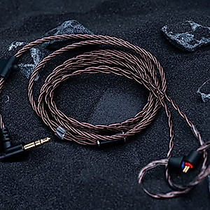 DUNU Titan S in-Ear Monitors,11mm Dynamic Driver HiFi IEMs Earphones with Powerful Sound