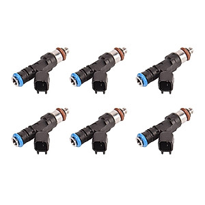 Bapmic 0280158055 Fuel Injectors Compatible with Ford Explorer Ranger Land Rover LR3 Mazda B4000 4.0L V6(Pack of 6)