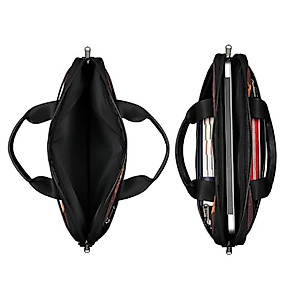 Soccer Fire Laptop Computer Bag Waterproof Shoulder Messenger Bag 13-15 inch Durable Laptop Tote Bag with Shoulder Strap Handle Lightweight Crossbody Briefcase