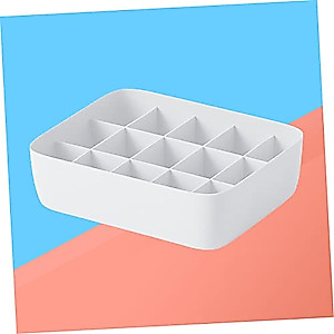 Zerodeko Box Plastic Storage Boxes Plastic Baskets Vanity Storage Organizer Bra Drawer Organizer Panties Drawer Organizer Underwear Storage Box Storage Basket Stackable Basket Divider Sock