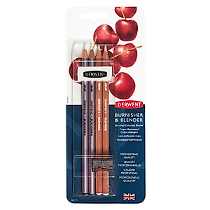 Derwent Blender and Burnisher Pencil Set, Drawing, Art Supplies (2301774) , 1 Set , assorted