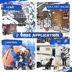 Scilulu 30FT 15FT Heated Water Hose for RV,Rv Water Hose,-45 ℉ Antifreeze Heated Drinking Garden Water Hose,Rv Accessories (15FT)