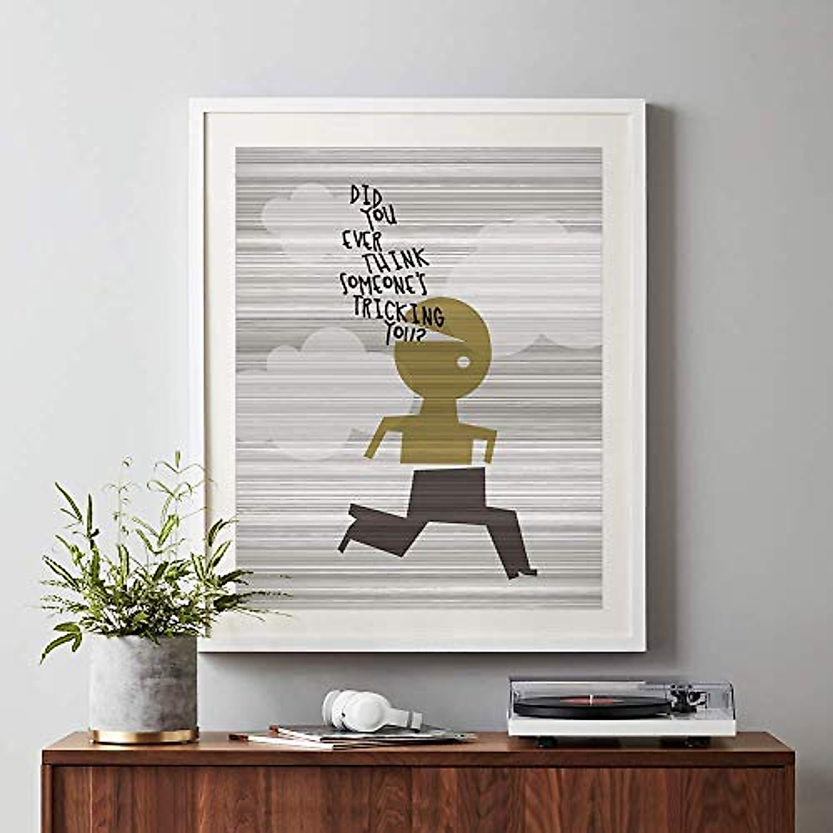 Third Eye Blind | Non Dairy Creamer - mid-century modern song lyric wall art print music poster