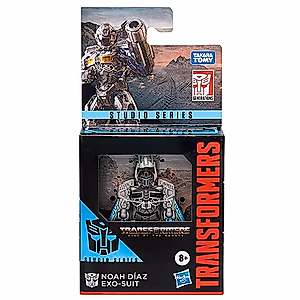 Transformers Toys Studio Series Rise of The Beasts Core Noah Díaz Exo-Suit Toy, 3.5-inch, Action Figures for Boys and Girls Ages 8 and Up