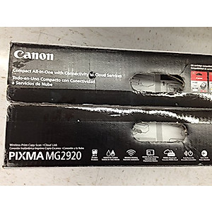 Canon PIXMA MG2920 Wireless Inkjet All-in-One Printer/Copier/Scanner