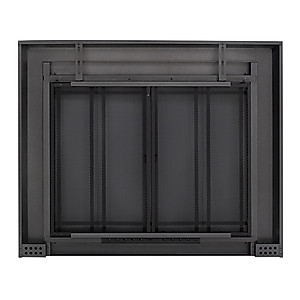 Pleasant Hearth Ellis Collection Fireplace Glass Door