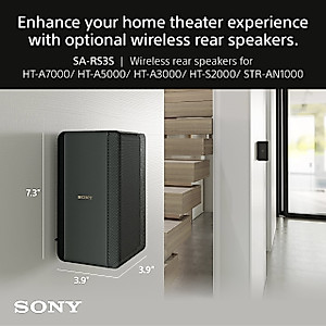 Sony SA-RS3S Wireless Rear Speakers for HT-A7000 (Renewed)
