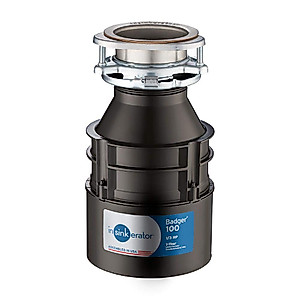 InSinkErator Badger 100 1/3 HP Continuous Feed Garbage Disposal
