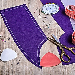 Tailors Chalk Triangle Tailor's Fabric Marker Chalk - Triangle Chalks for Tailoring, Sewing, Quilting, Crafting, Notions, Fabric Marking - Sewing Notions & Accessories (30 Pieces. Assorted Colors)