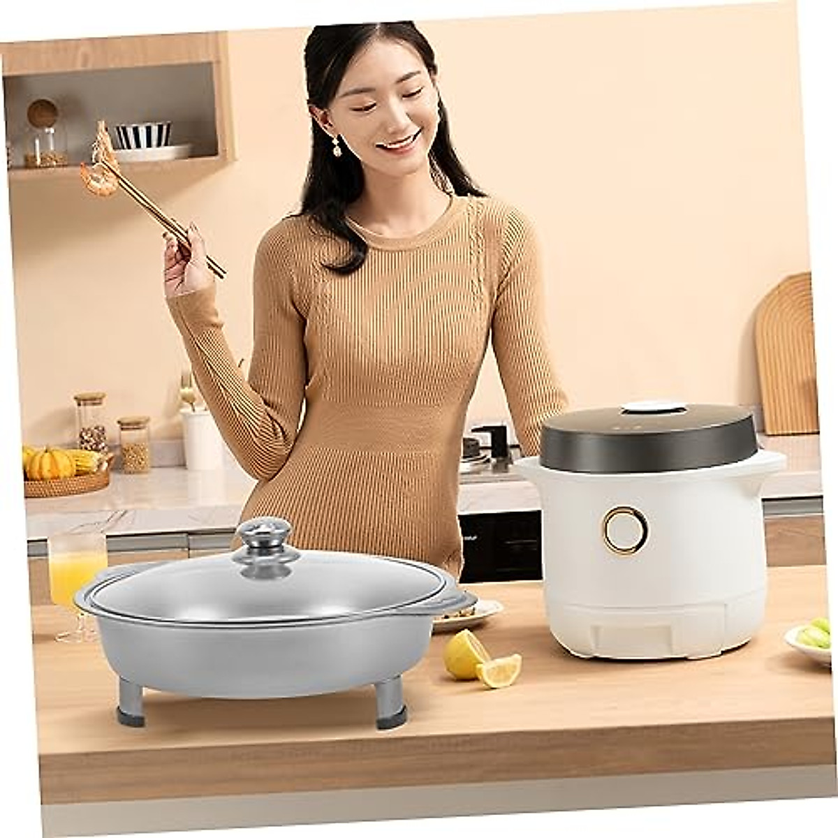 YARNOW Buffet Food Holder Flat Buffet Tray Rectangular Buffet Serving Plate Stainless-Steel Plate for Buffet Grilled Fish Plate Food Rack Chafing Dish Dining Table Metal Stainless Steel