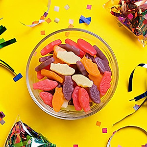 SWEDISH FISH Mini Tropical Soft & Chewy Candy, Bulk Candy, 12 - 3.5 oz Boxes