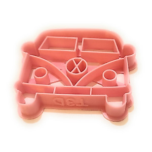 T3D Cookie Cutters Car Vw Van Cookie Cutter, Suitable for Cakes Biscuit and Fondant Cookie Mold for Homemade Treats