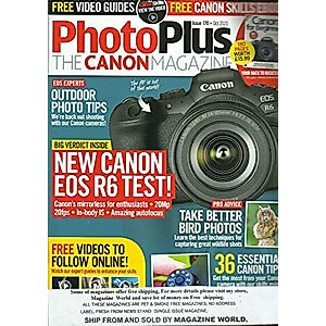 PHOTO PLUS THE CANON MAGAZINE, OCTOBER, 2020 ISSUE, 170 MISSING FREE VIDEO CD