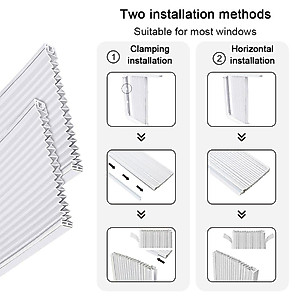 Window Air Conditioner Side Panels with Frame, 2023 New Air Conditioner Accessories Room AC Accordion Filler Curtain Kit Replacement, Adjustable Insulation AC Side Panel Include Frames