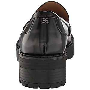 Sam Edelman Women's Teagan Loafer Black Black 7.5 Medium