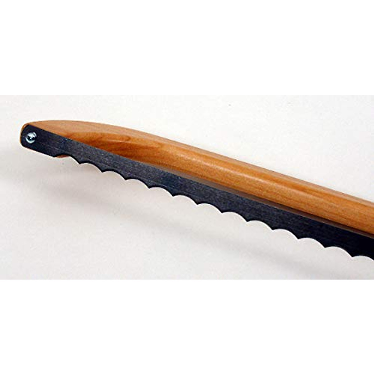 Out of the Woods of Oregon Solid Red Alder Knife Board and Bread Slicer Set for Slicing Home-made Bread