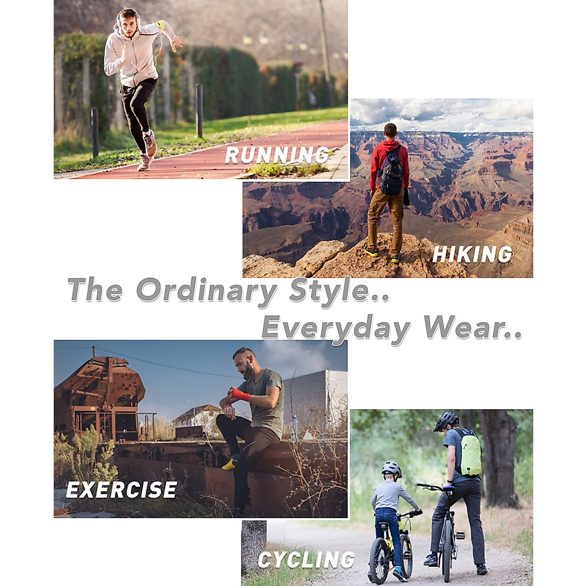 Southpole Men's Basic Active Fleece Jogger Pants-Regular and Big & Tall Sizes, BK, L