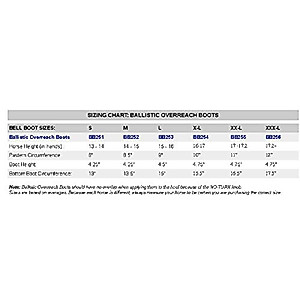 Professional's Choice Horse Equine Overreach Ballistic Bell Boots Navy Blue (Small)