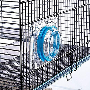 Favola Large Hamster Cage Includes Free Water Bottle, Exercise Wheel, Food Dish & Hamster Hide-Out Measures 23.6L x 14.4W x 11.8H-Inches & Includes 1-Year Manufacturer's Warranty