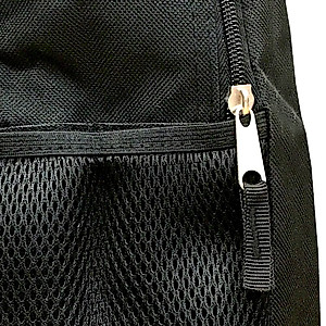 Marvel Comics Spiderman Backpack - Into The Spider-Verse Black Knapsack 16 inch Mesh Padded Bag (Miles Morales)