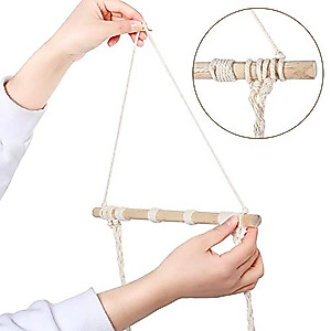 Western Bedroom Decor Wooden Hat Organizer Boho Hat Rack Display Decor Wood Hat Hanger Bohemian Hat Holder Wall Hat Storage Hanger Wooden Display Rack for Women Hats Wide Brim (1 Set)