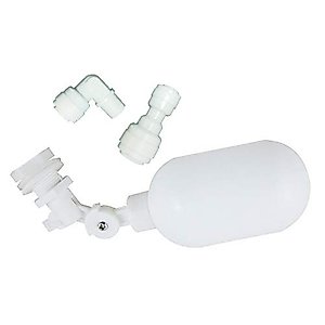 Malida Water Filter Float Ball Valve,or Fish Aquarium  Uses 1/4 Inch Supply Tube.