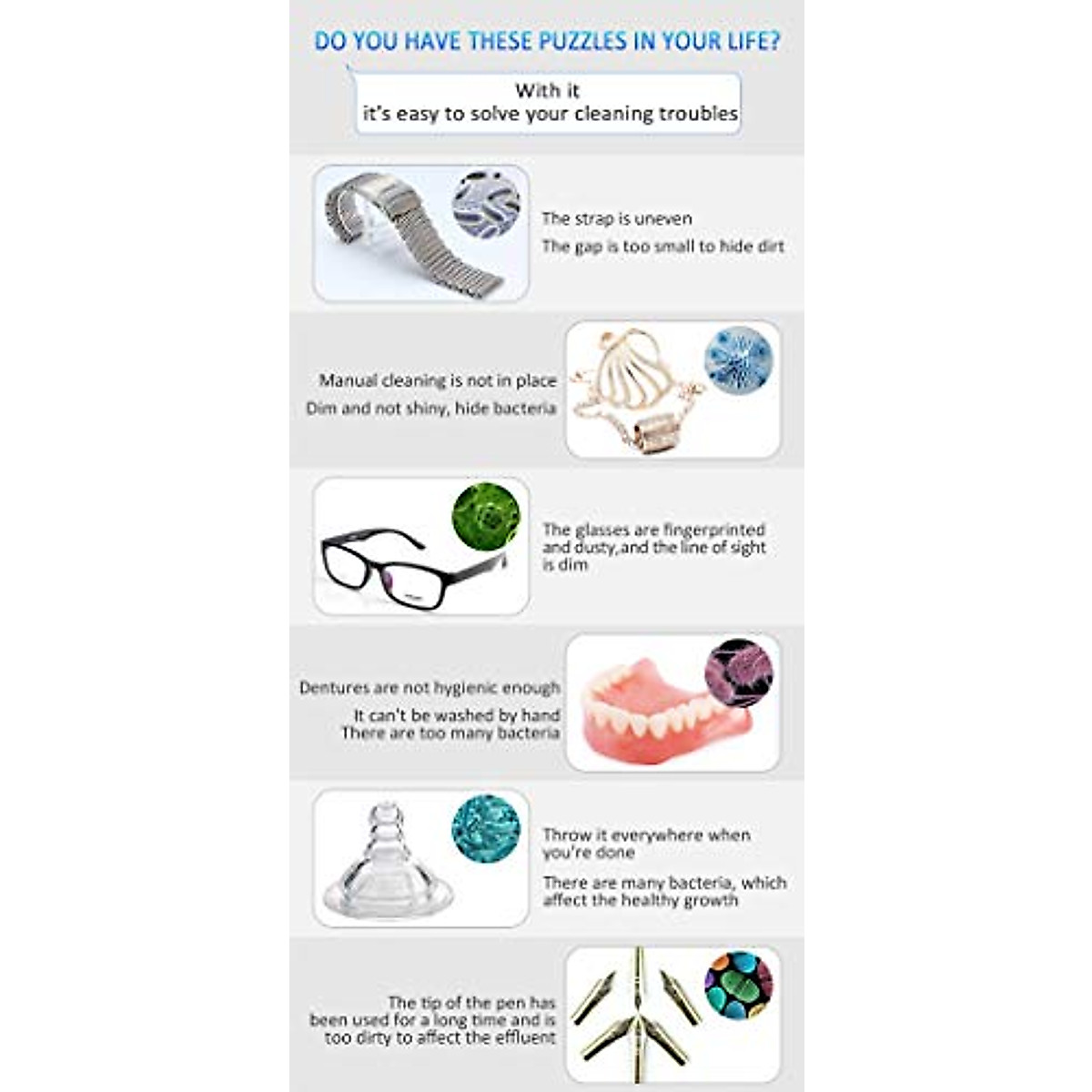 Digital Ultrasonic Jewelry Cleaner with Digital Timer 700mL 42KHz Ultrasonic Cleaner for Eyeglasses Basket for Parts Denture for Gun Blade,Diamond Ring Cleaner -Jewelry Cleaner Ultrasonic Machine