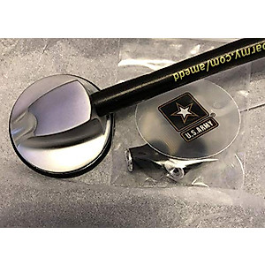 U.S. Army Stethoscope, OEM Classic Single Head Cardiology for Medical and Clinical Use - 27 inch (Black)