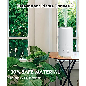 Home Humidifier for Large Room, 1000ml Essential Oil Diffuser with Timer, Top Fill Design Cool Mist Humidifier for Bedroom, Living Room, Quiet for Baby Room, Touch Button