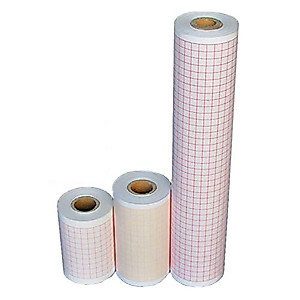 4 Rolls 210mm20m ECG Print Paper Thermal Recording Chart Papers for 12-Channel ECG/EKG Electrocardiogram Fit ECG1200G/1200F