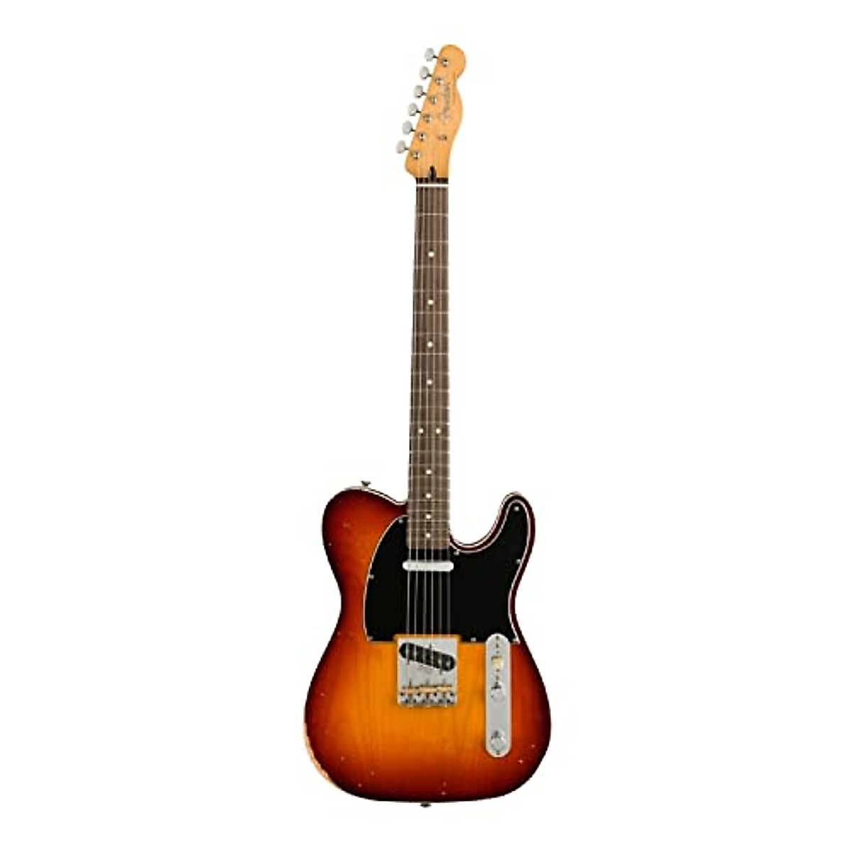 Fender Jason Isbell Custom Telecaster Electric Guitar, 3-Color Chocolate Burst, Rosewood Fingerboard