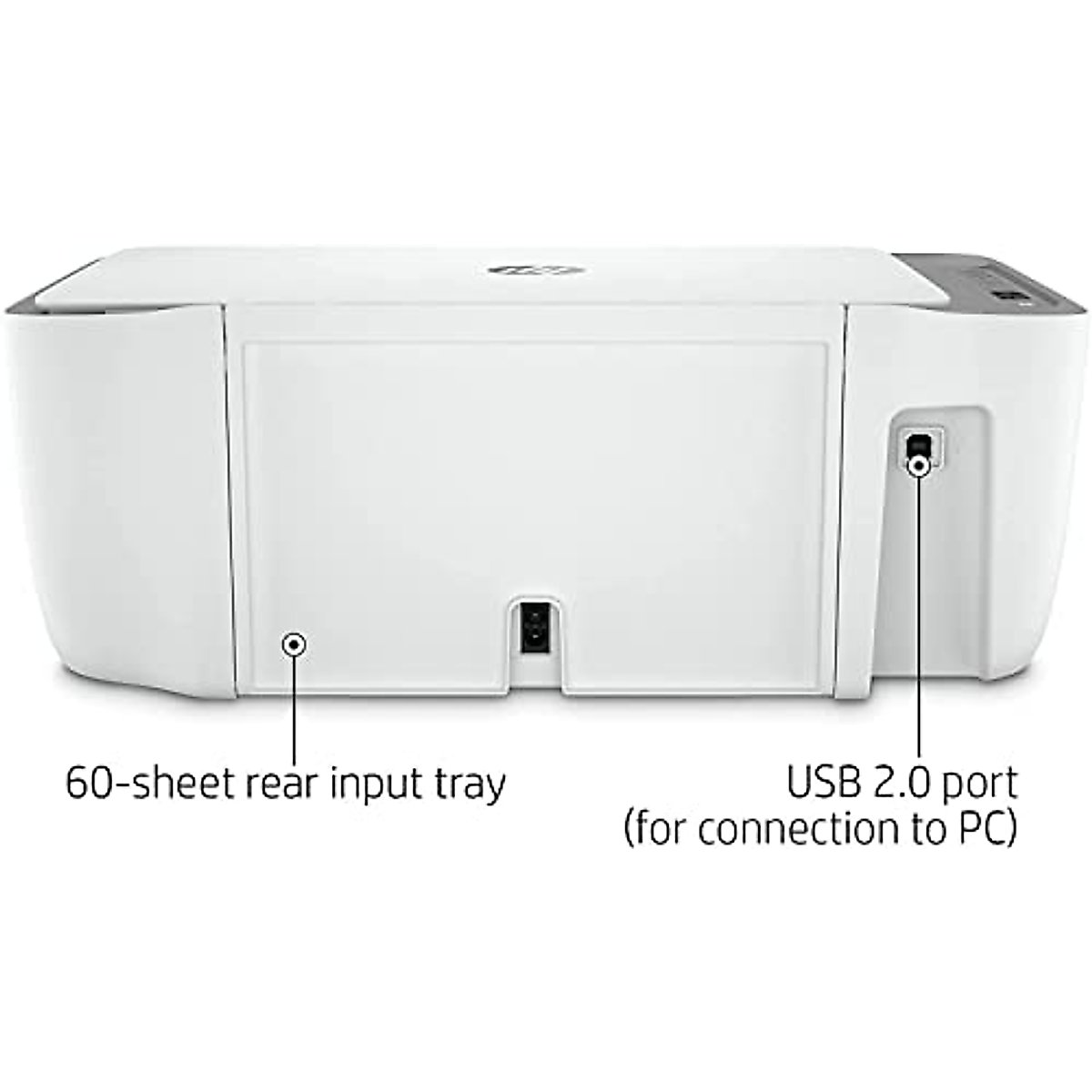 HP DeskJet 27-55e Series All-in-One Color Inkjet Printer I Print Copy Scan I Mobile Printing I Wireless & USB Connectivity I Print Up to 5.5 ppm I Up to 4800 x 1200 DPI Print Resolution +Printer Cable