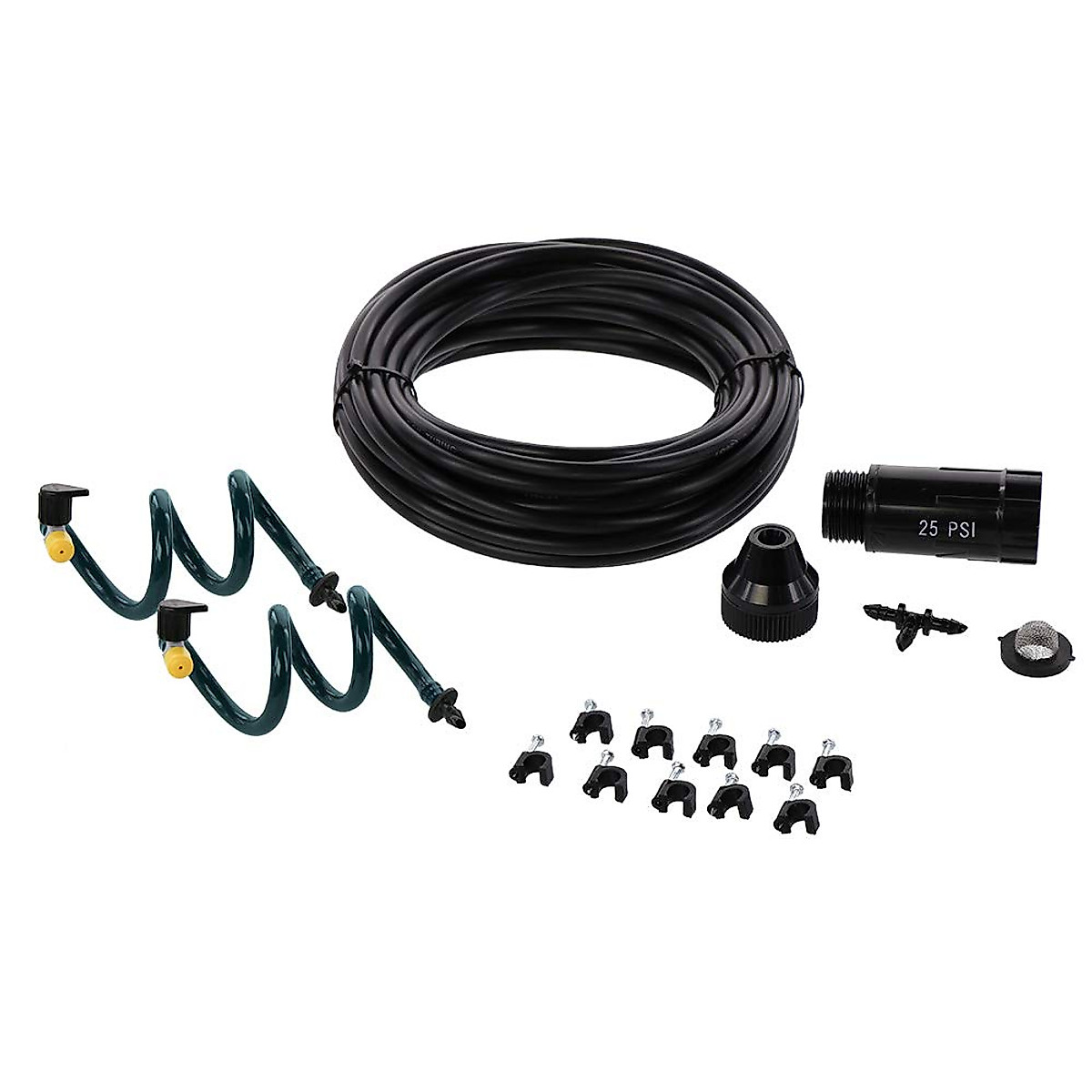Orbit 56311 Hanging Basket Drip Irrigation Drip Watering Kit with Flex Misters,Black
