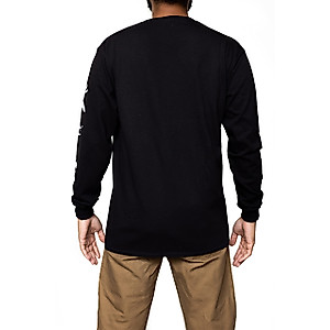 Disney Nightmare Before Christmas Nightmare Moon Long Sleeve Adult T-Shirt (Black,SM)