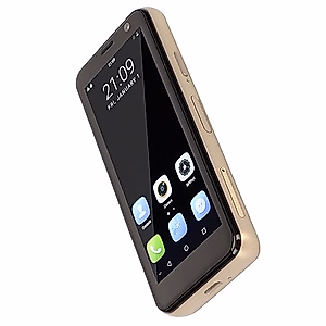 UBEF 3.5 Inch Mobile Phone Unlocked 4G Compact Mobile Phone for Students (Gold)