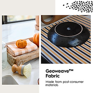 GEOMETRY Halloween Kitchen Towels - Quick Dry Microfiber Halloween Dish Towels for Kitchen Drying - Premium Quick Dry Towel (Boo Bash, 18" x 30" (2-Pack Set))