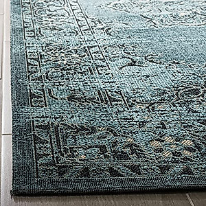 SAFAVIEH Palazzo Collection Area Rug - 8' x 11', Orange & Light Grey, Boho Medallion Design, Non-Shedding & Easy Care, Ideal for High Traffic Areas in Living Room, Bedroom (PAL124-7941)