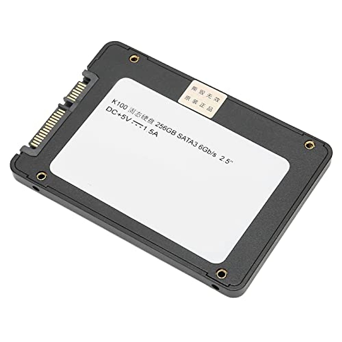LBEC 2.5in K100 SSD, Multifunction Various Capacities 3D TLC Flash Type Gen III 6Gbs SSD ABS Material for Notebook Computer for Computer 256GB