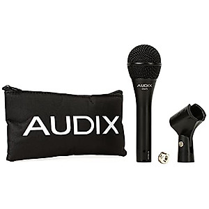 AUDIX OM5 Hypercardioid Handheld Dynamic Vocal Microphone for Stage Singers - Black