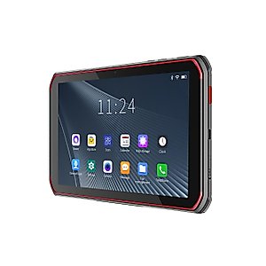 Vanquisher 8-inch Warehouse Tablet, Android 13 Rugged Tablet with Integrated Honeywell N6703 1D & 2D Bar Code Scanner Engine, WiFi & 4G LTE, for Enterprise Inventory & Logistics Tracking