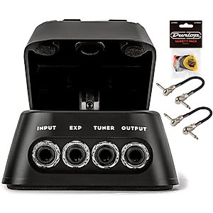 Dunlop DVP5 Volume (X) 8 Pedal Bundle with Dunlop Pick Pack and 2 MXR Patch Cables