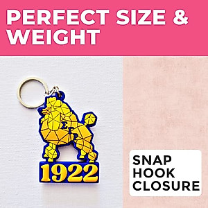 Reflections By Zana Sigma Gamma Rho Poodle Keychain