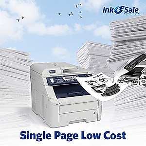 INK E-SALE Compatible Toner Cartridge Replacement for Brother TN210BK (1-Pack) use for HL-3040CN HL-3045CN HL-3070CW HL-3075CW MFC-9010CN MFC-9120CN MFC-9125CN MFC-9320CW MFC-9325CW