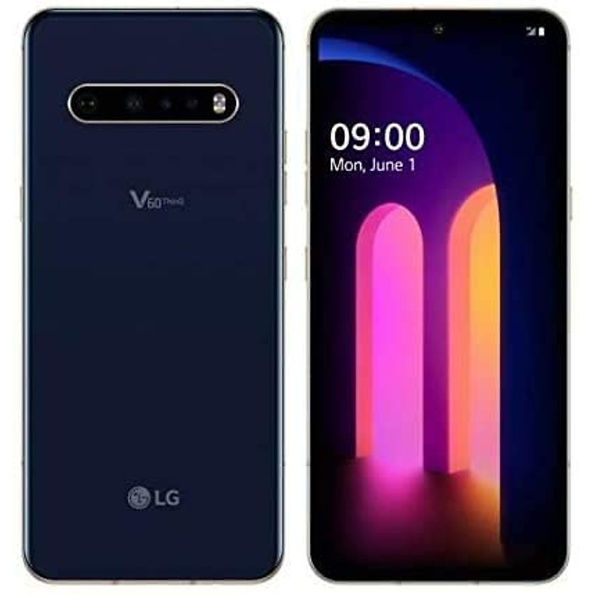 LG V60 ThinQ 5G 128GB Android Smartphone LM-V600TM (Renewed) (Classy Blue, 128GB, T-Mobile Only)